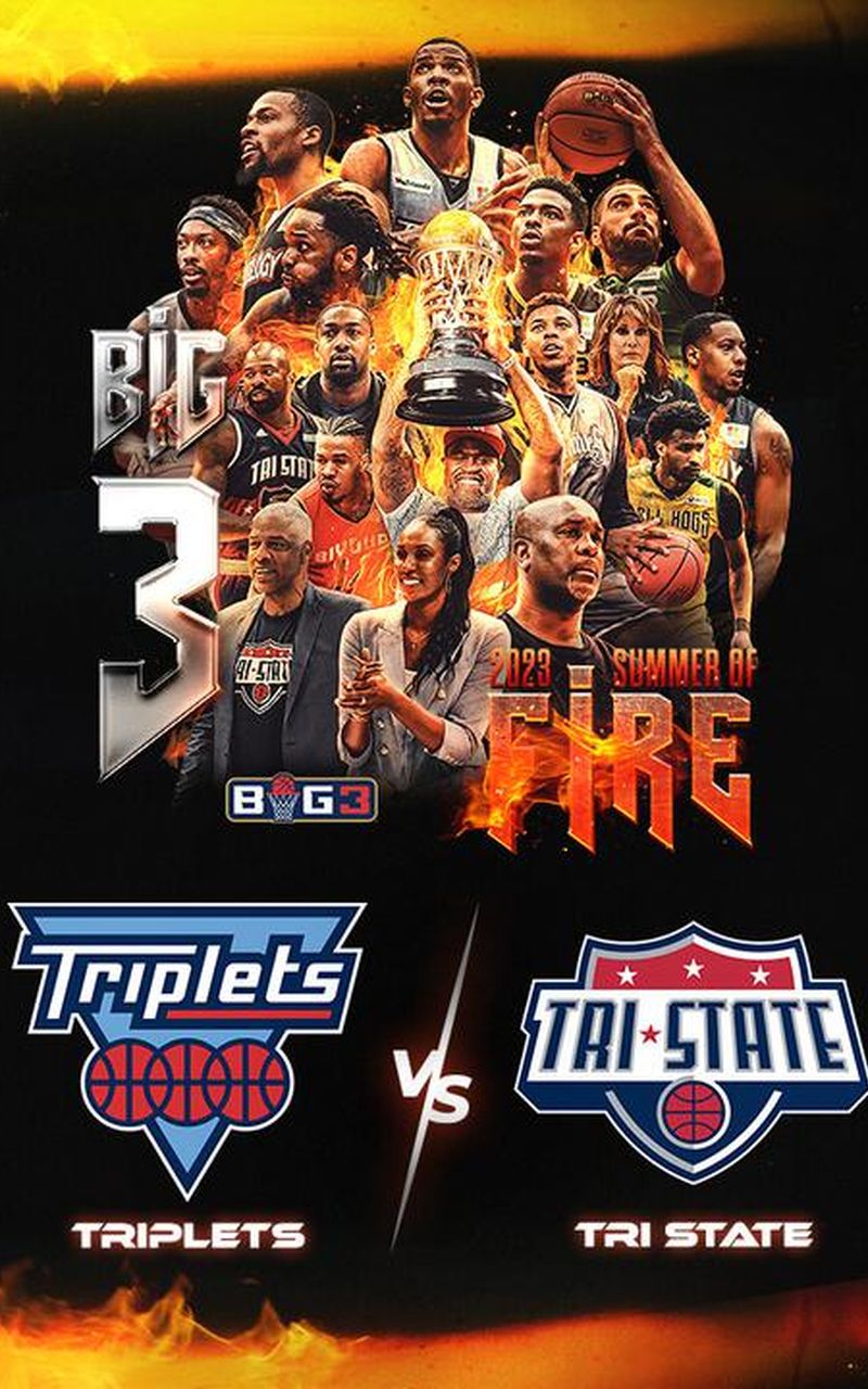 BIG3 Week 3: Triplets vs Tri-State - Official Replay - TrillerTV - Powered by FITE