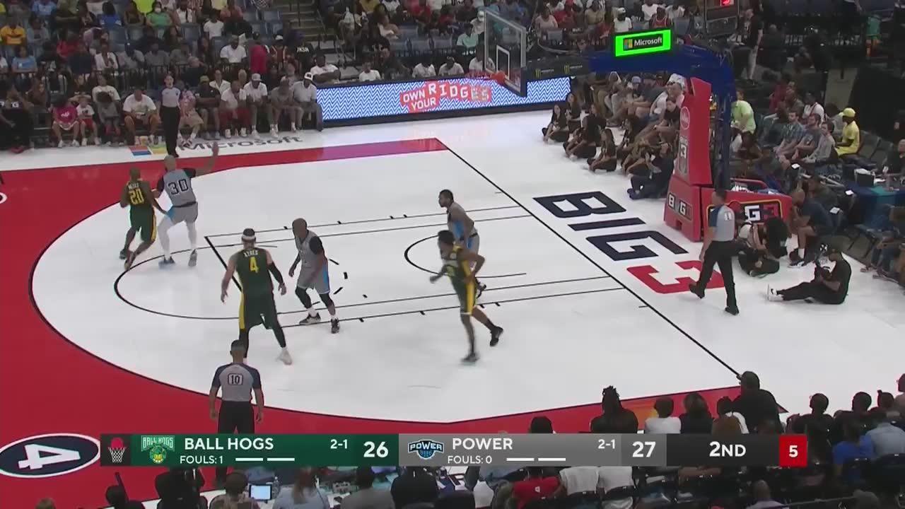 BIG3 Week 4: Power vs Ball Hogs - Official Replay - TrillerTV - Powered by FITE