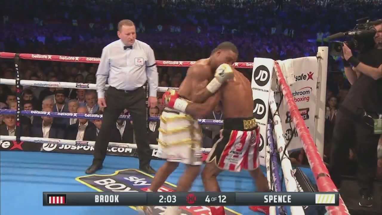 Errol Spence Jr. vs Kell Brook - Official Free Replay - TrillerTV ...
