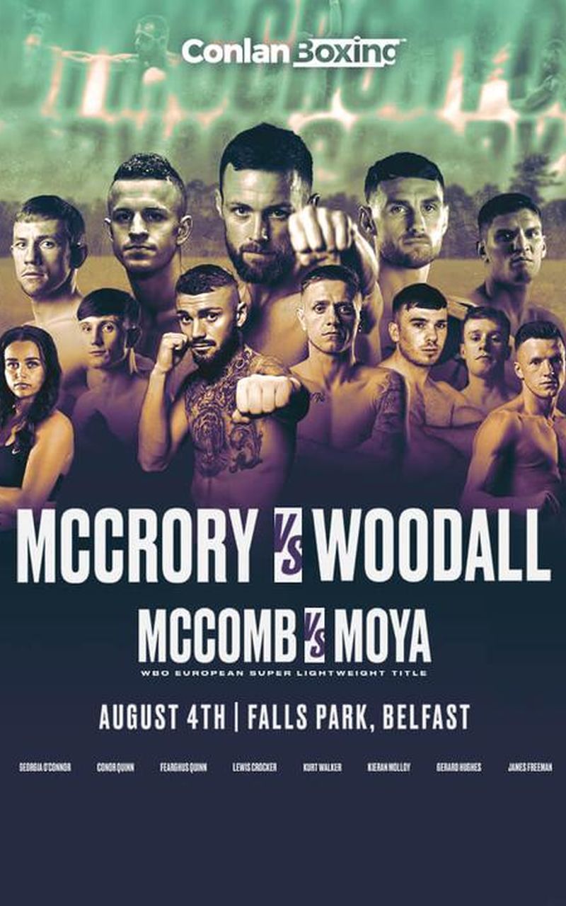 Conlan Boxing: Pody McCrory vs Steed Woodall - Official Replay ...