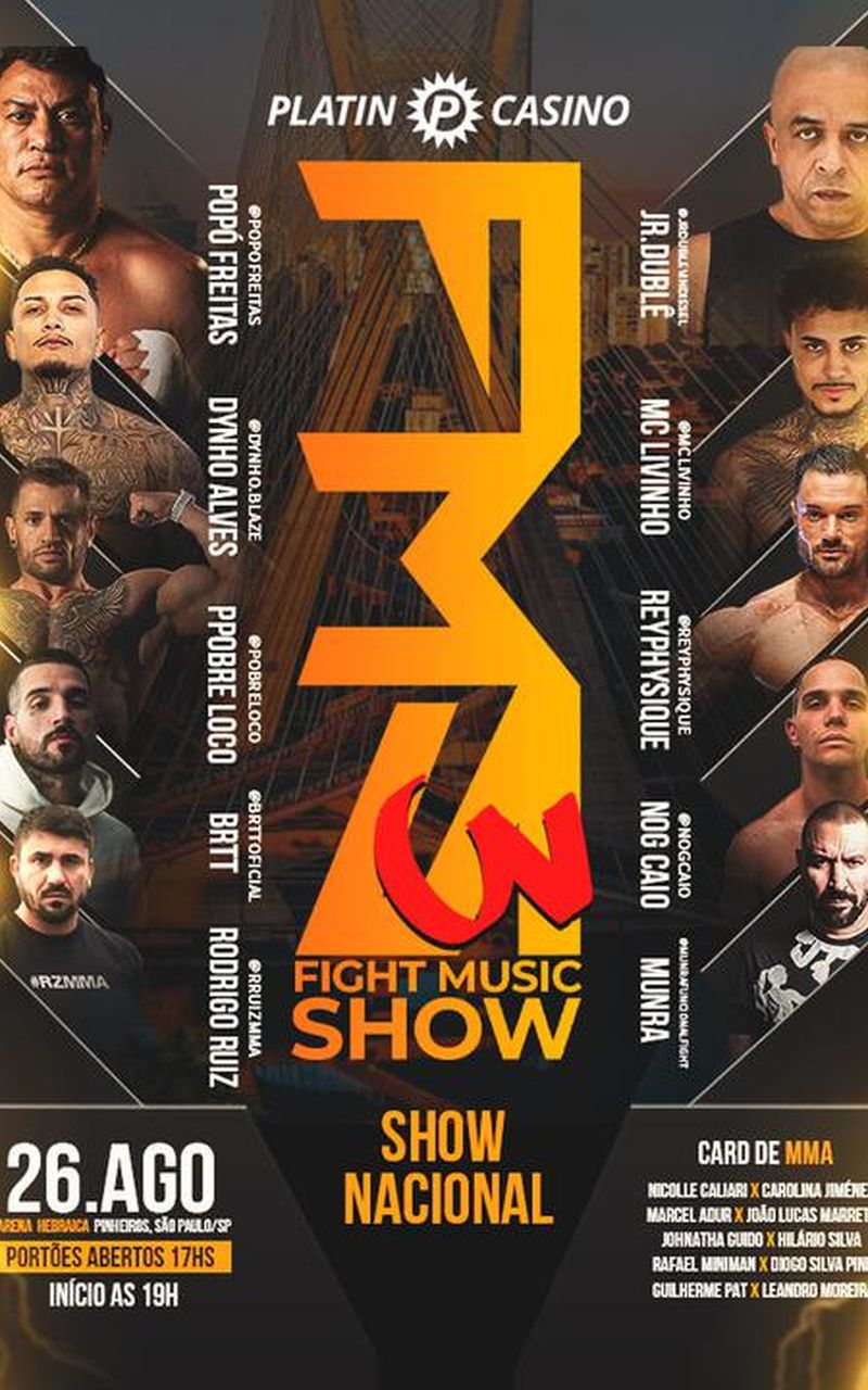 Fight Music Show 3: Acelino Freitas vs Junior Dublê - Official Replay ...