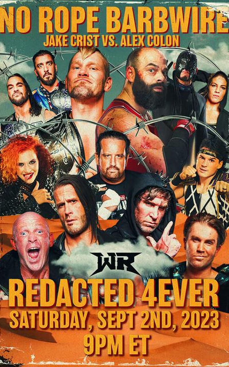 Wrestling Revolver: Redacted 4ever - Official Replay - TrillerTV ...