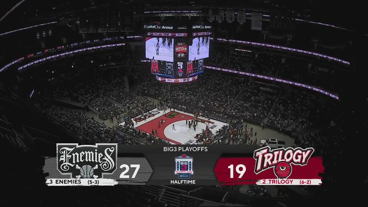 BIG3 Playoffs: Trilogy vs Enemies - Official Replay - TrillerTV ...