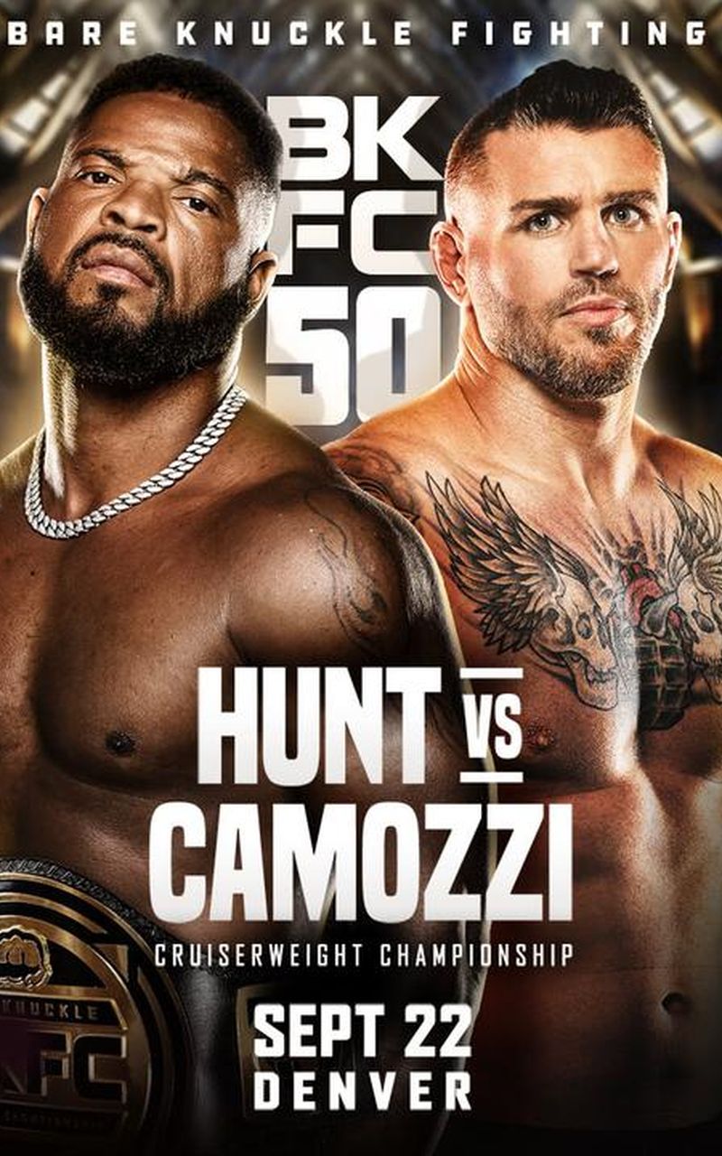 BKFC 50 Denver: Lorenzo Hunt vs Chris Camozzi - Official Replay ...
