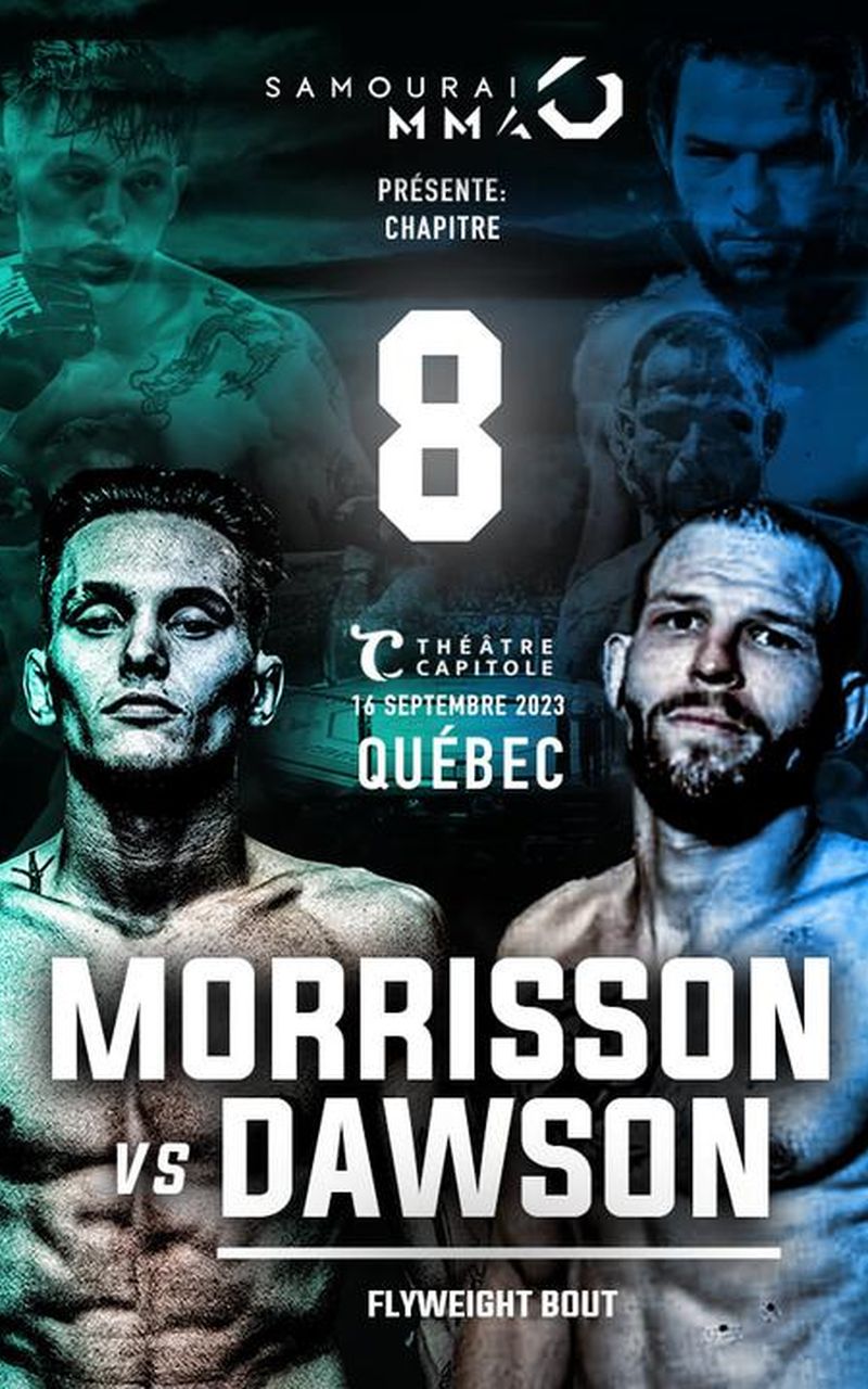 Samourai MMA 8: Tommy Morrisson vs Matt Dawson - Official Replay ...