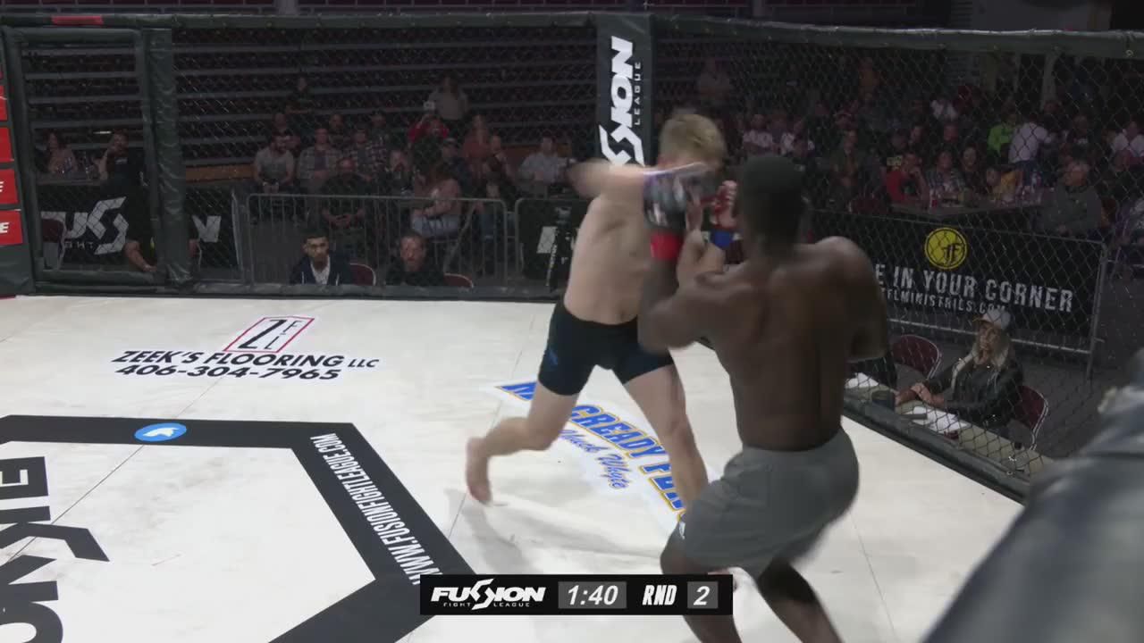 Fusion Fight League: Conall Powers vs Chris Sherley-Rios - Official ...