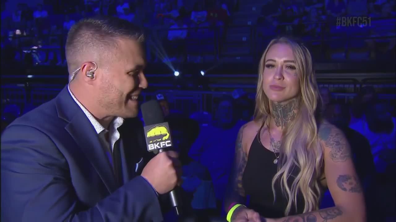 BKFC 51 Salem: Britain Hart vs Melanie Shah - Official Replay ...