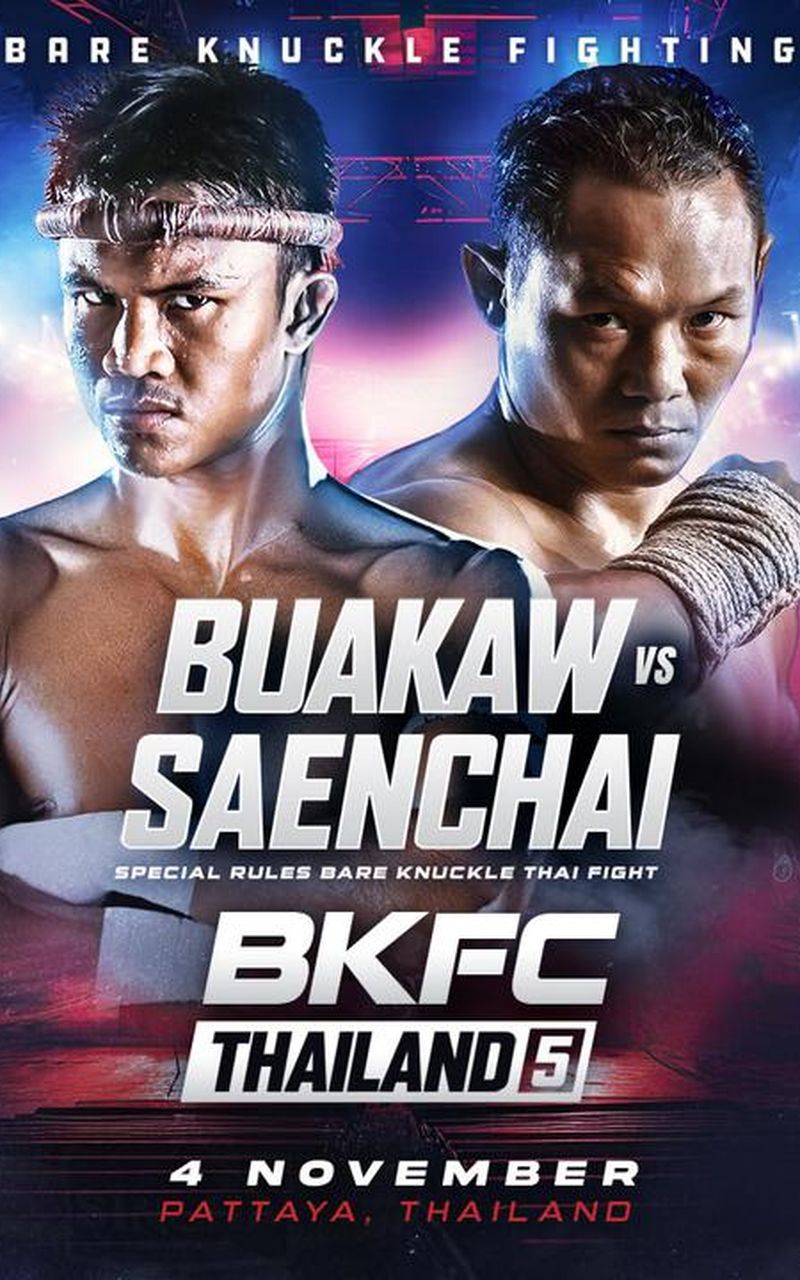 BKFC Thailand 5: Buakaw Banchamek vs Saenchai Saenpong - Official Replay - TrillerTV - Powered ...