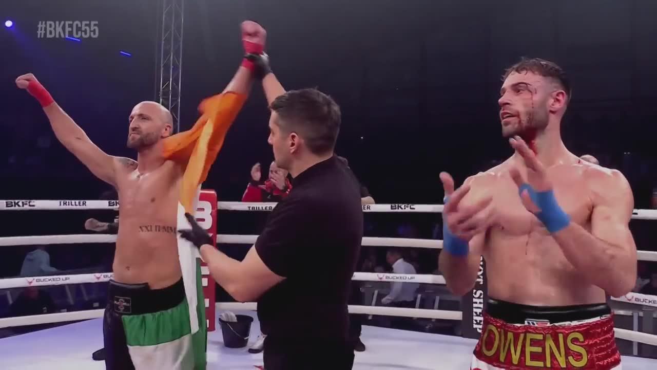 BKFC 55 Leeds: Danny Christie vs Jared Warren - Official Replay ...