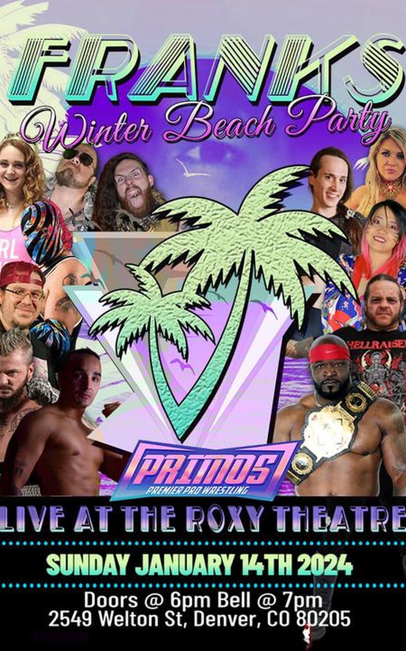 Primos Pro Wrestling: Franks Winter Beach Party 2 - Official Replay ...