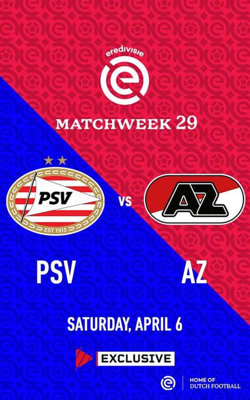 Eredivisie 2023/24: PSV Eindhoven vs AZ Alkmaar - Official Replay - TrillerTV