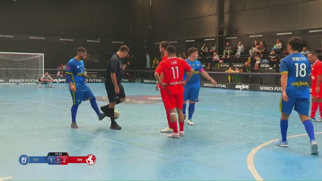 World Series Futsal Men 2024: Europe All Stars vs Rest of the World ...