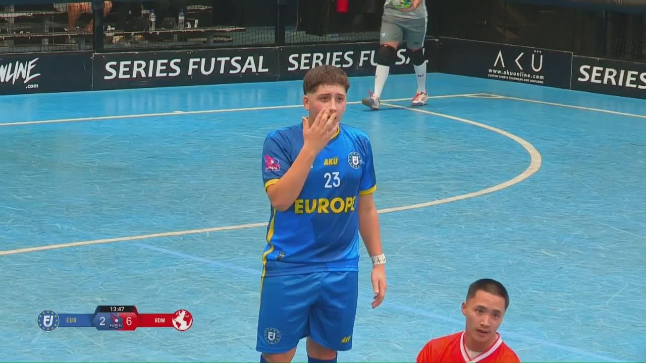 World Series Futsal Men 2024: Europe All Stars vs Rest of the World ...