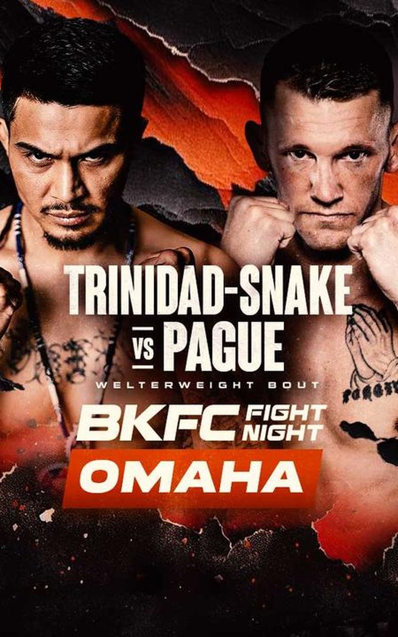 BKFC Fight Night Omaha: Carlos Trinidad-Snake vs Dustin Pague ...