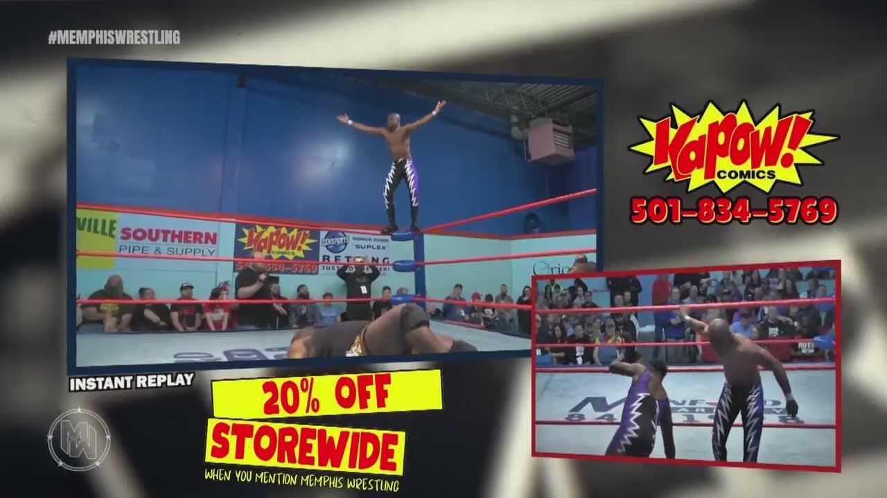 Memphis Wrestling, Episode 168 - Big Mane Event - Official Replay ...