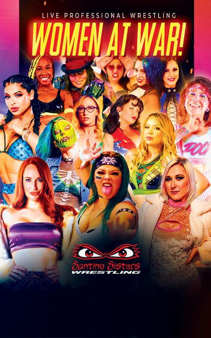 Santino Sisters Wrestling: Women at War - Official Replay - TrillerTV ...
