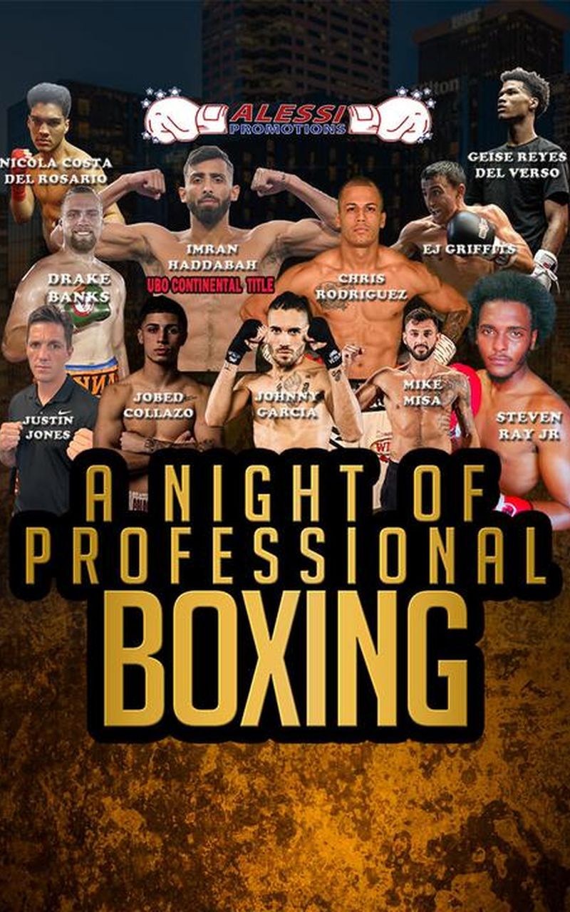 Alessi Promotions: A Night of Professional Boxing, June 2024 - Official ...