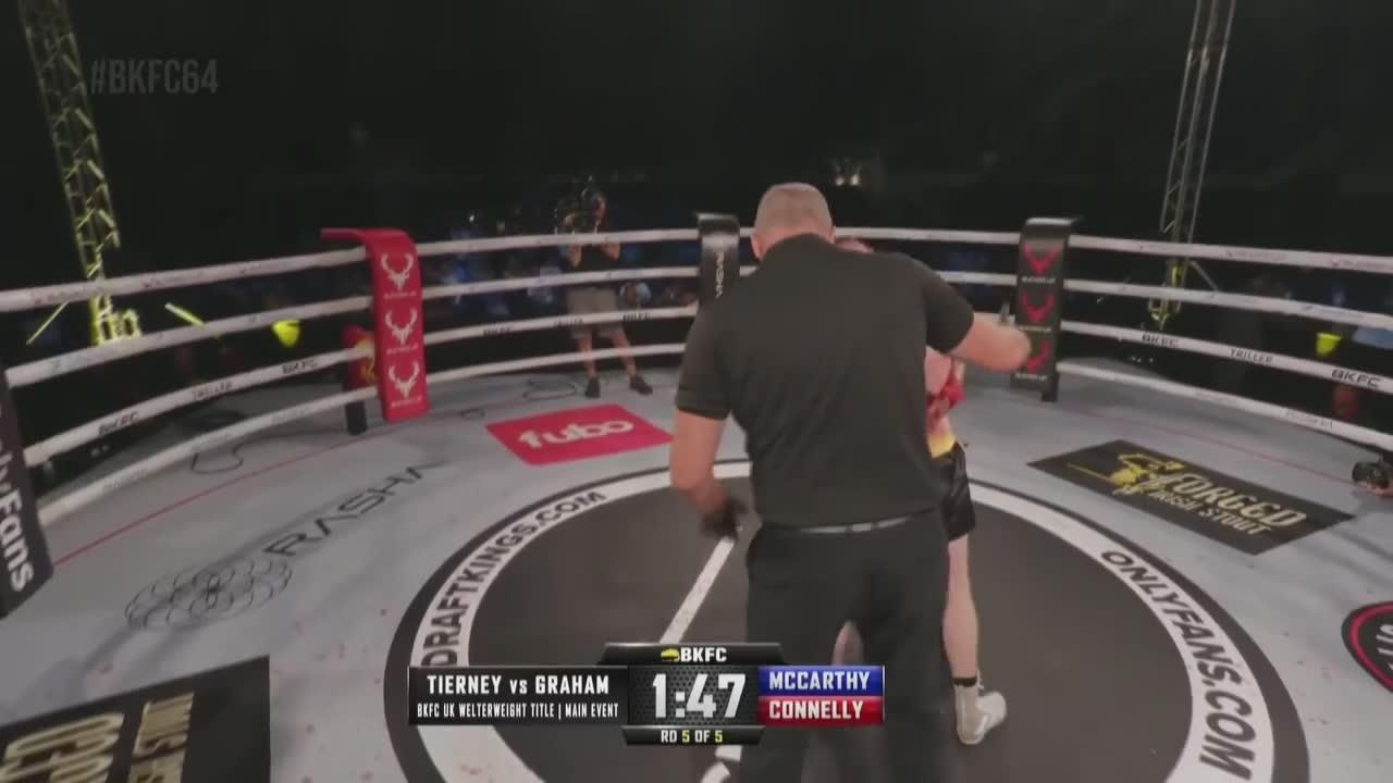 BKFC 64 Coventry: Connor Tierney vs Jonny Graham - Official Replay ...