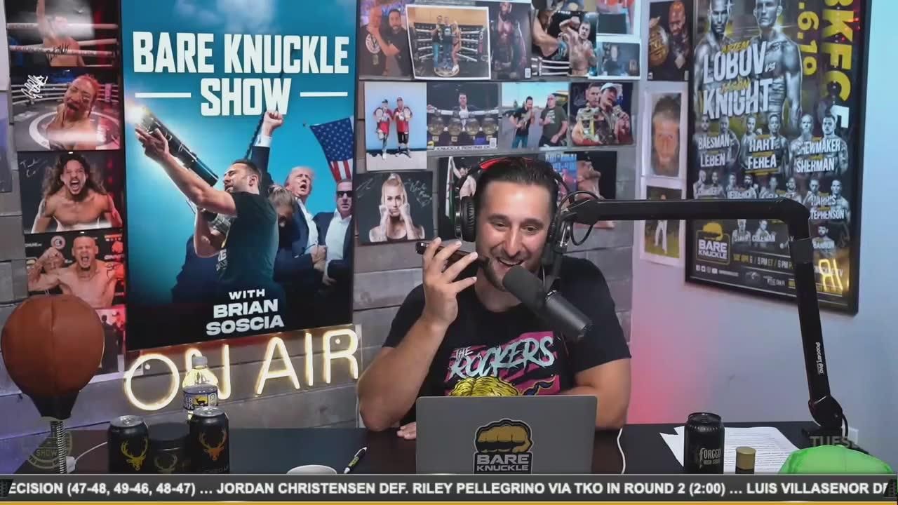 The Bare Knuckle Show with Brian Soscia: Season 2, Episode 60 - Official Free Replay - TrillerTV ...