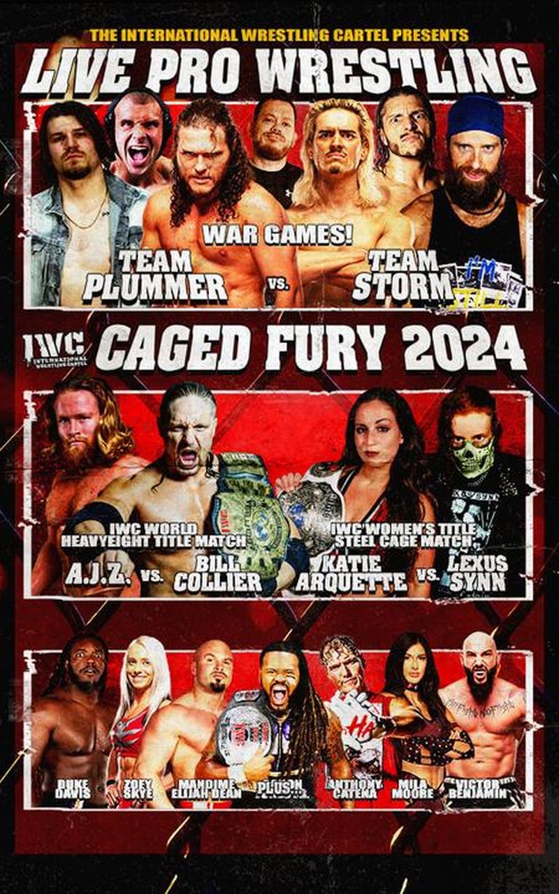 IWC: Caged Fury 2024 - Official Replay - TrillerTV - Powered by FITE