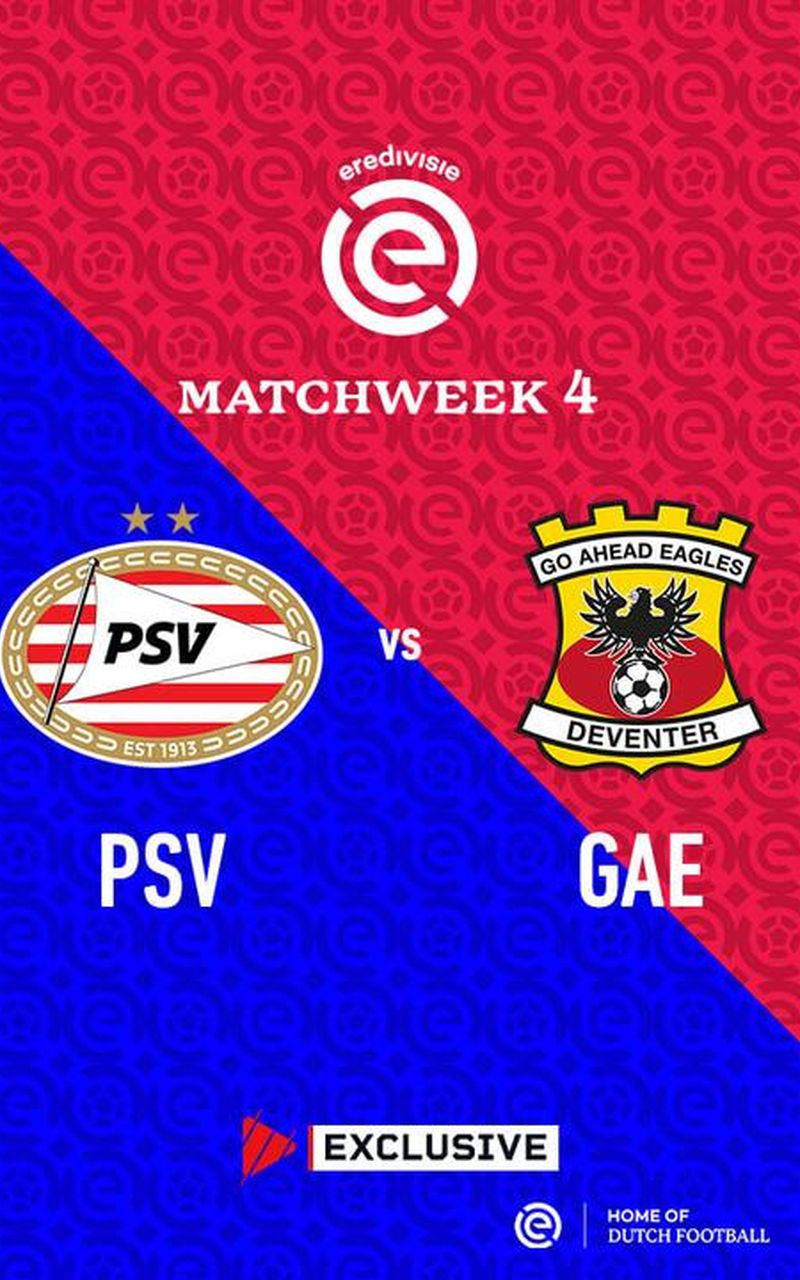 Eredivisie 2024/25: PSV Eindhoven vs Go Ahead Eagles - Official Replay - TrillerTV
