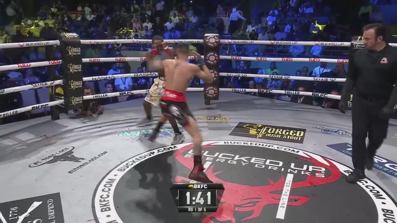 BKFC 66 Hollywood: Alberto Blas vs Ryan Reber - Official Replay ...