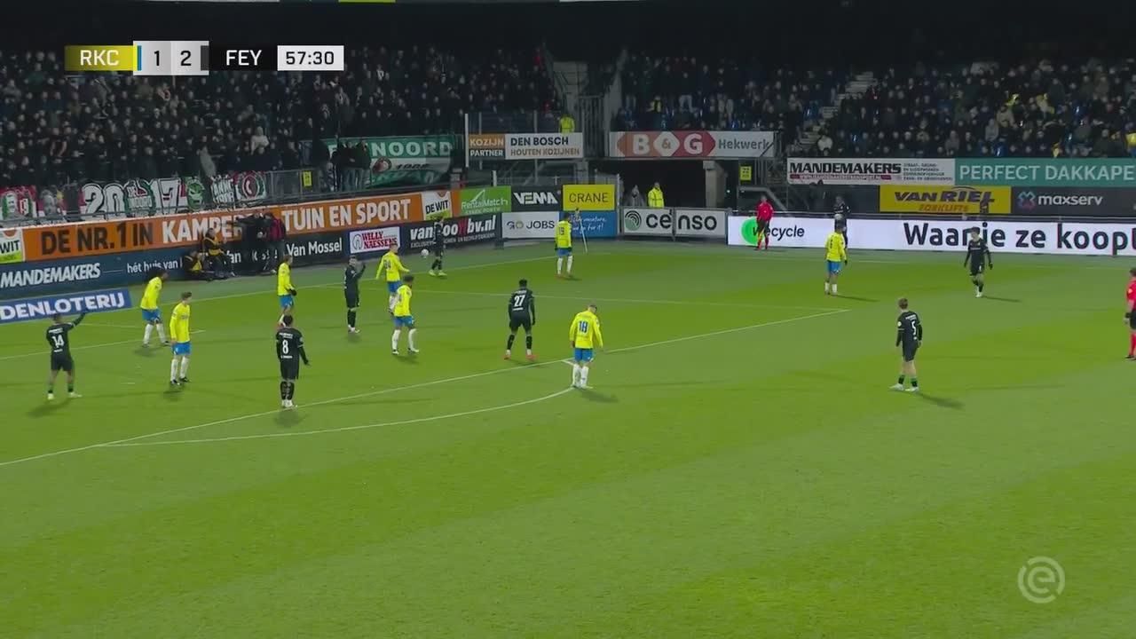 Eredivisie 2024/25: RKC Waalwijk vs Feyenoord - Official Replay - TrillerTV