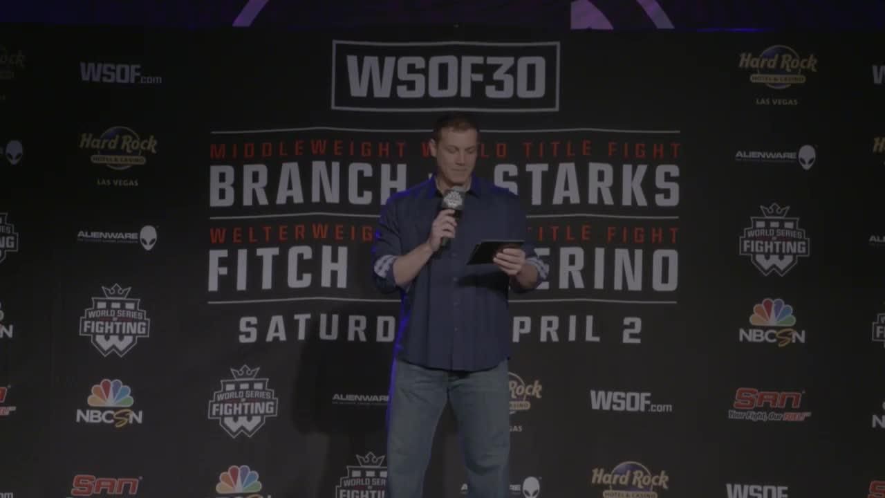 WSOF 30 MMA Weigh-Ins - Official Free Replay - TrillerTV - Powered by FITE