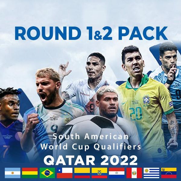 South America Qualifiers, Qatar 2022: Round 1&2 Pack - PPV Replay ...