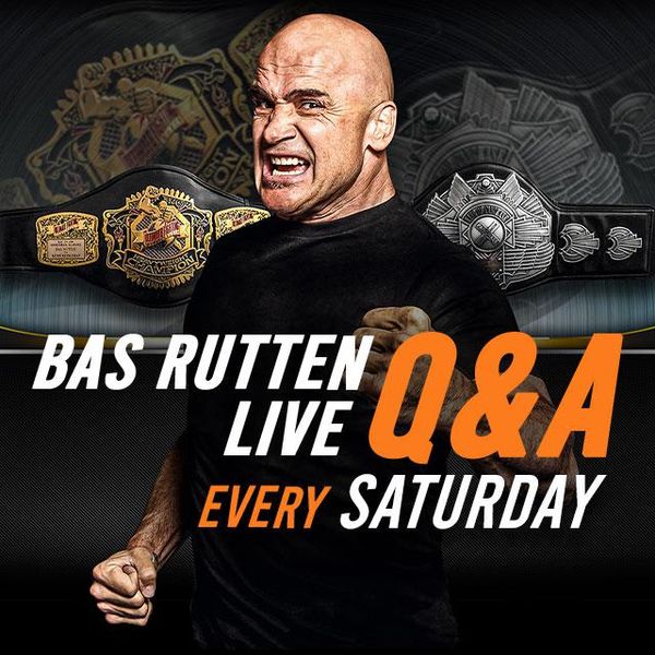 Bas Rutten LIVE Q&A Session, May 30th - Official Free Replay - TrillerTV