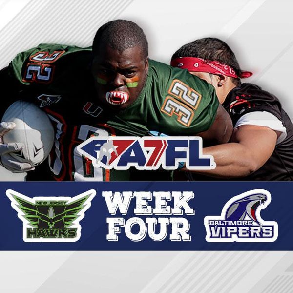 A7FL 2021: Old Bridge Hawks vs Baltimore Vipers - Official Replay ...