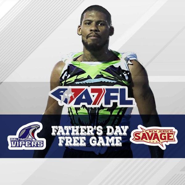 A7FL Football: Baltimore Vipers vs New Jersey Savage - Official Replay ...