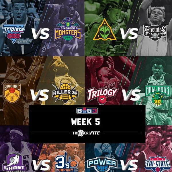 BIG3 on Triller | FITE: Week 5 - Official Replay - TrillerTV
