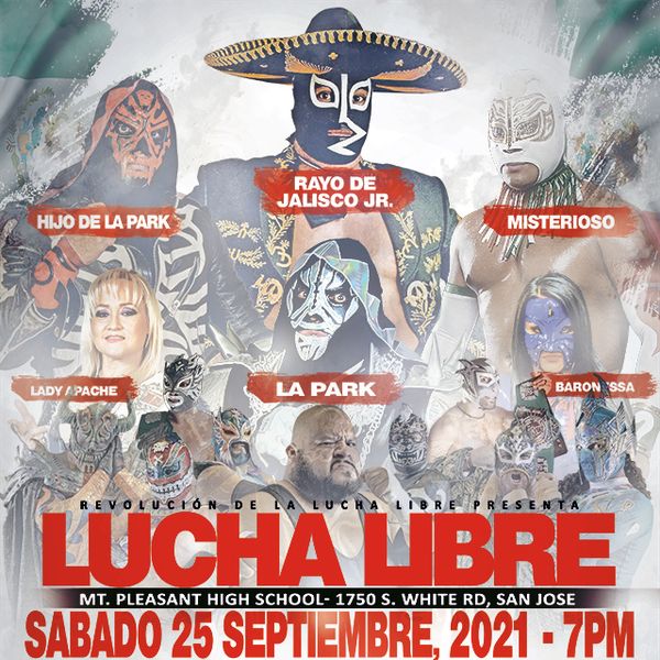 Pro Wrestling Revolution: Lucha Libre - San Jose, September 25th (en ...