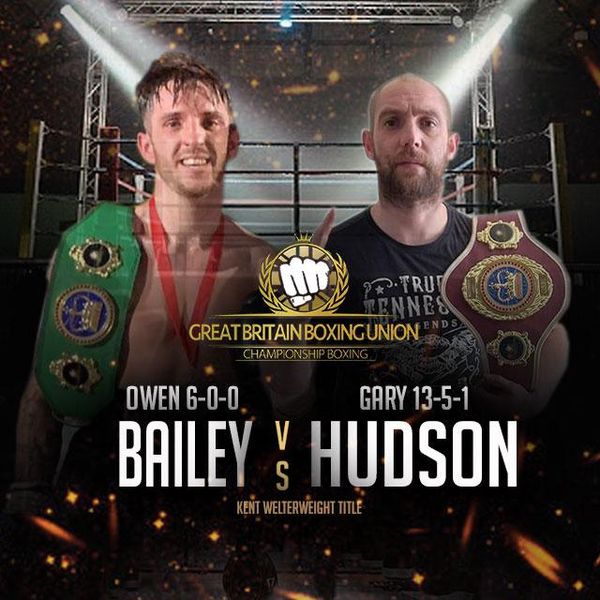 GBBU Champion Boxing: Owen Bailey vs Gary Hudson - Official Replay ...