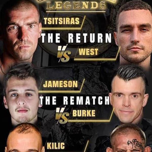 Ultimate Legends: Anastasios Tsitsiras vs Josh West - Official PPV ...