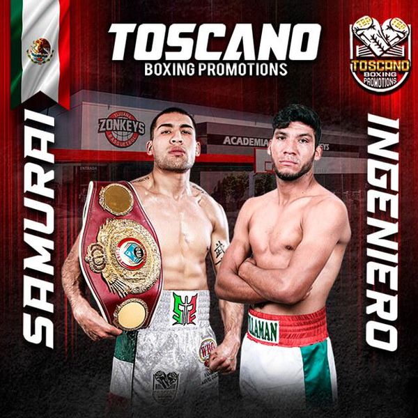 Toscano Boxing: Damian "Samurai" Sosa vs Jesus "Ingeniero" Vega ...