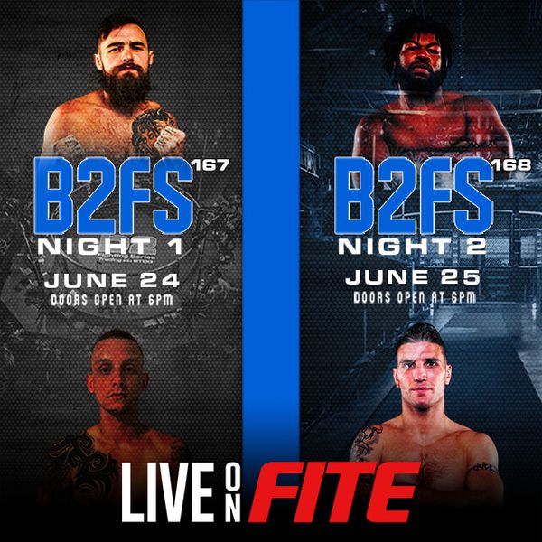 B2 Fighting Series 167 & 168 Pack - Official Replay - TrillerTV