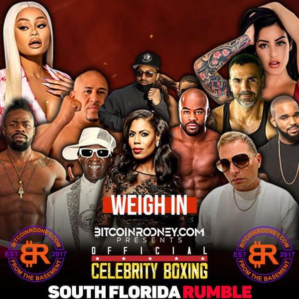 BitCoinRodney: The Official Celebrity Boxing, South Florida Rumble ...