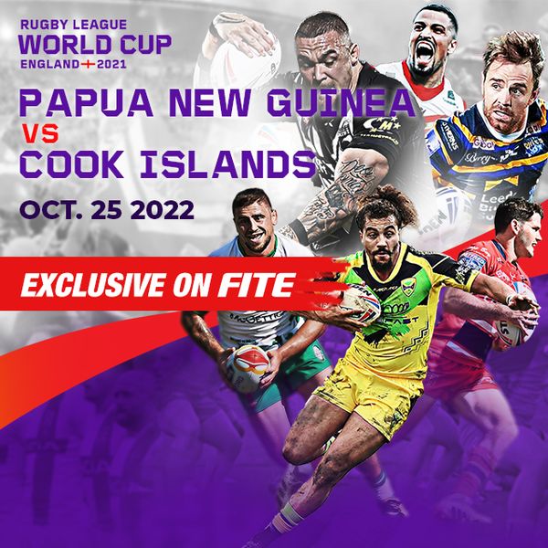 Men's Rugby League World Cup: Papua New Guinea vs Cook Islands ...