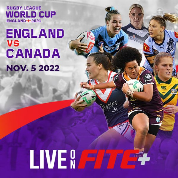 Women's Rugby League World Cup: England vs Canada - Official Replay ...