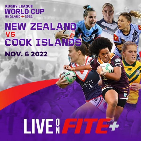 Women's Rugby League World Cup: New Zealand vs Cook Islands - Official ...