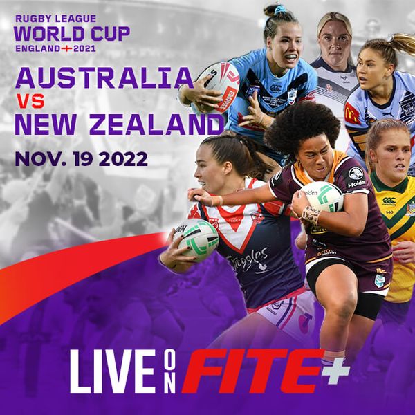 Women's Rugby League World Cup Final: Australia vs New Zealand ...