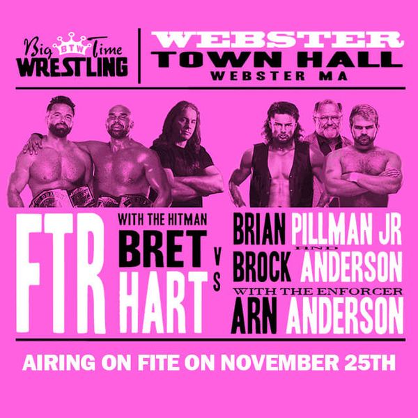 Big Time Wrestling: FTR vs Pillman Jr & Anderson - Official Replay - TrillerTV