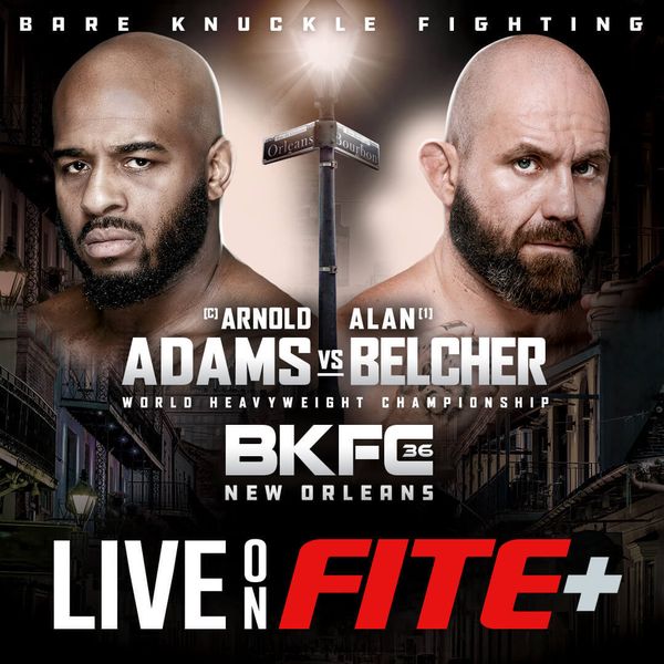 BKFC 36 New Orleans: Arnold Adams vs Alan Belcher - Official Replay ...