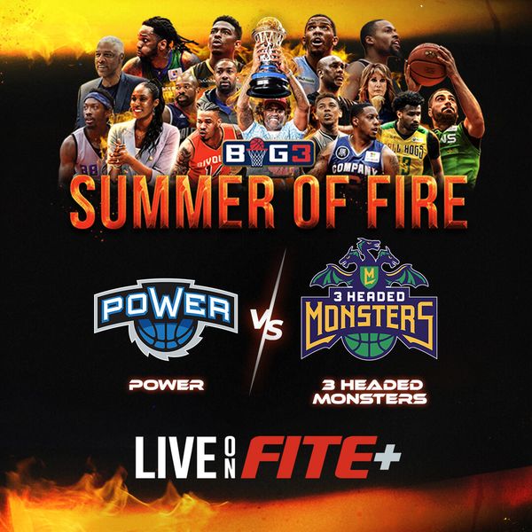 BIG3 Week 1: Power vs 3 Headed Monsters - Official Replay - TrillerTV