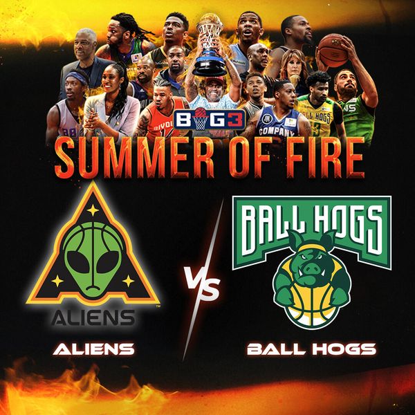 BIG3 Week 1: Aliens vs Ball Hogs - Official Replay - TrillerTV
