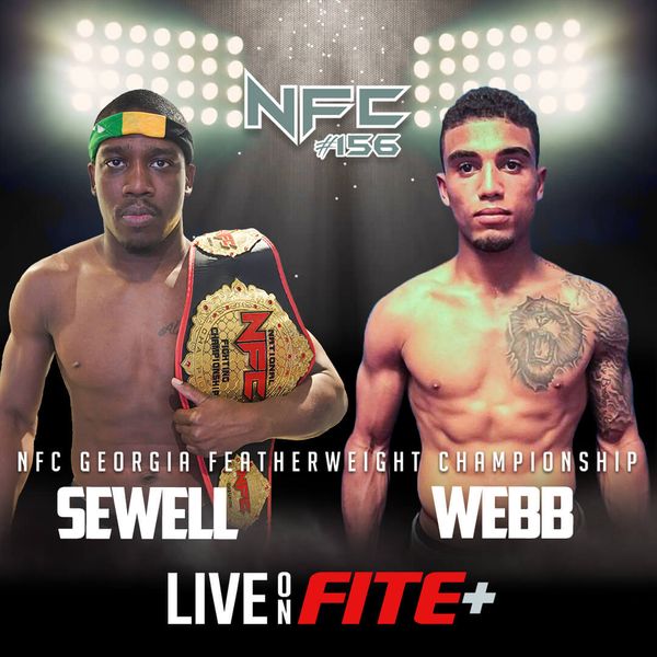 NFC 156: Devante Sewell vs Brandon Webb - Official Replay - TrillerTV