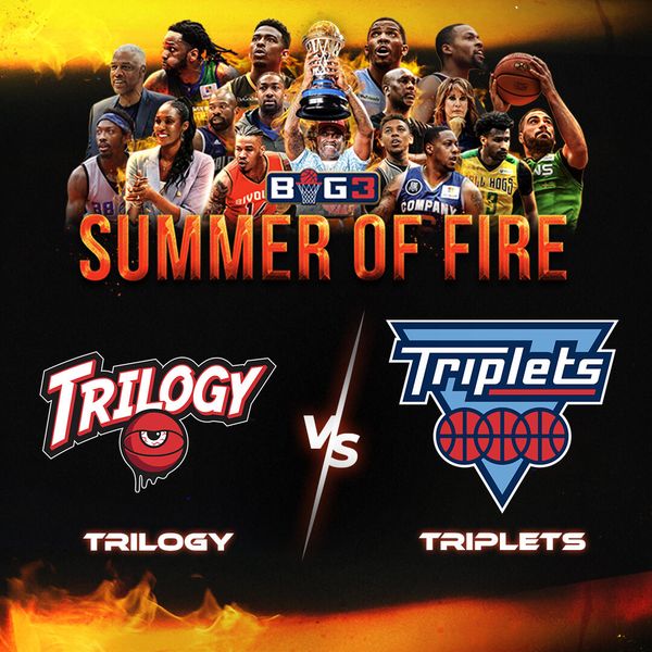 BIG3 Week 2: Trilogy vs Triplets - Official Replay - TrillerTV