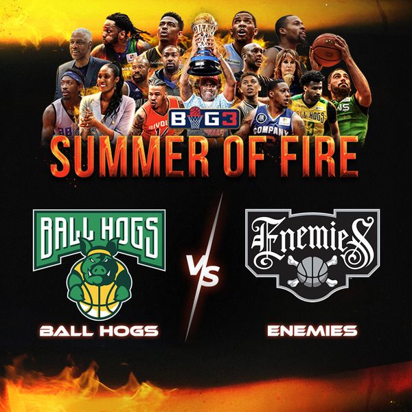 BIG3 Week 2: Ball Hogs vs Enemies - Official Replay - TrillerTV